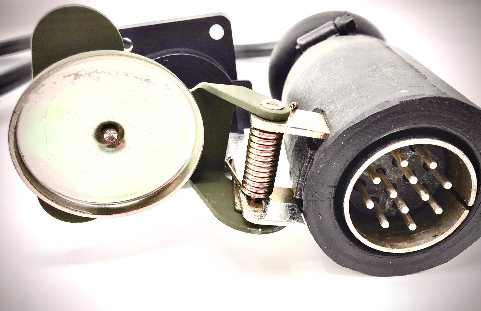 12 Pin To 7 Blade Military Adapter Power Cable A for HUMVEE To Civilian ...