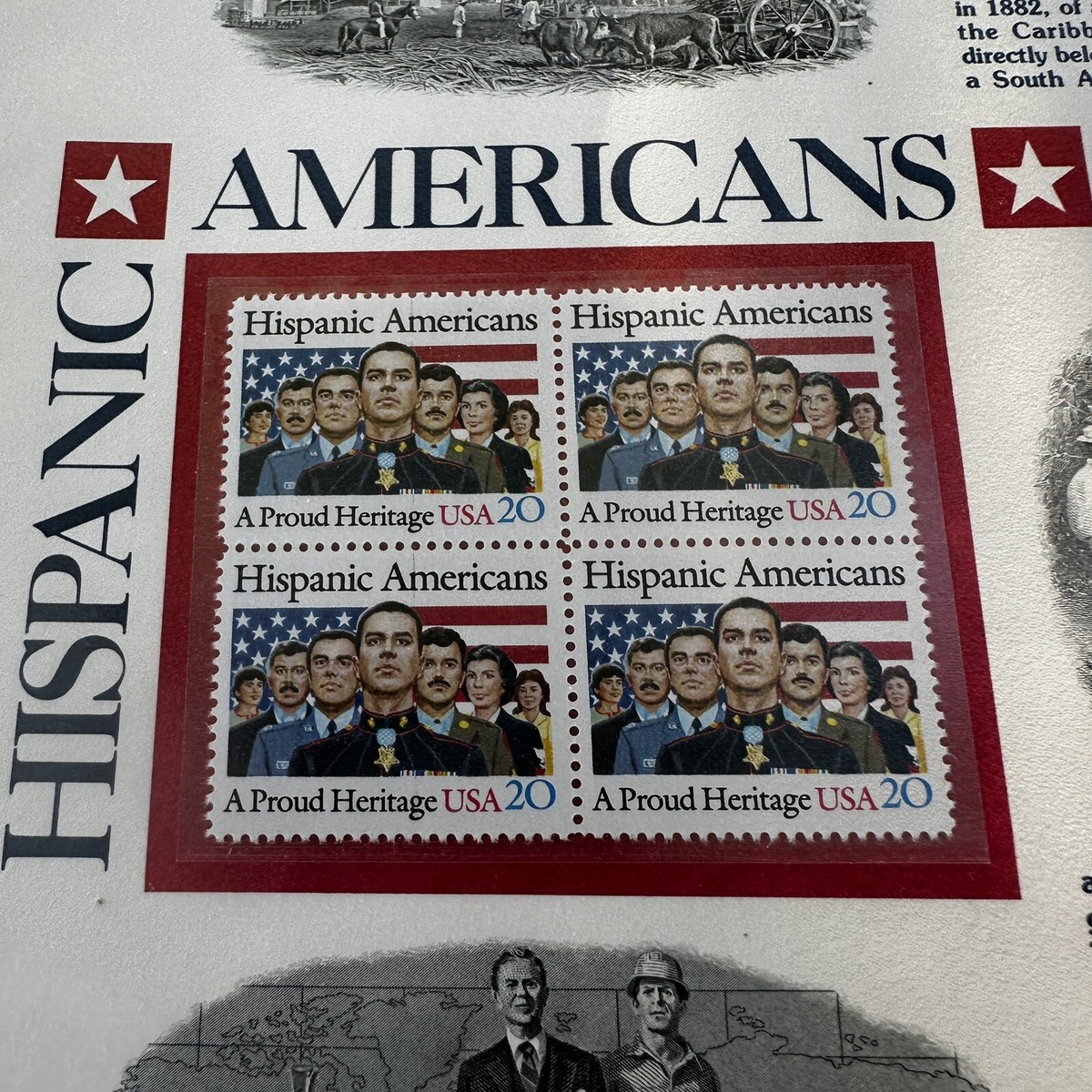 Hispanics On Postage Stamps