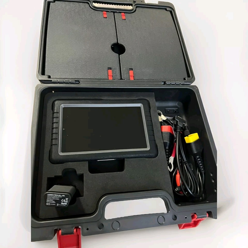 LAUNCH X431 Pro V 1.0 Car Diagnostic Scan Tool w/ Accessories and Case ...