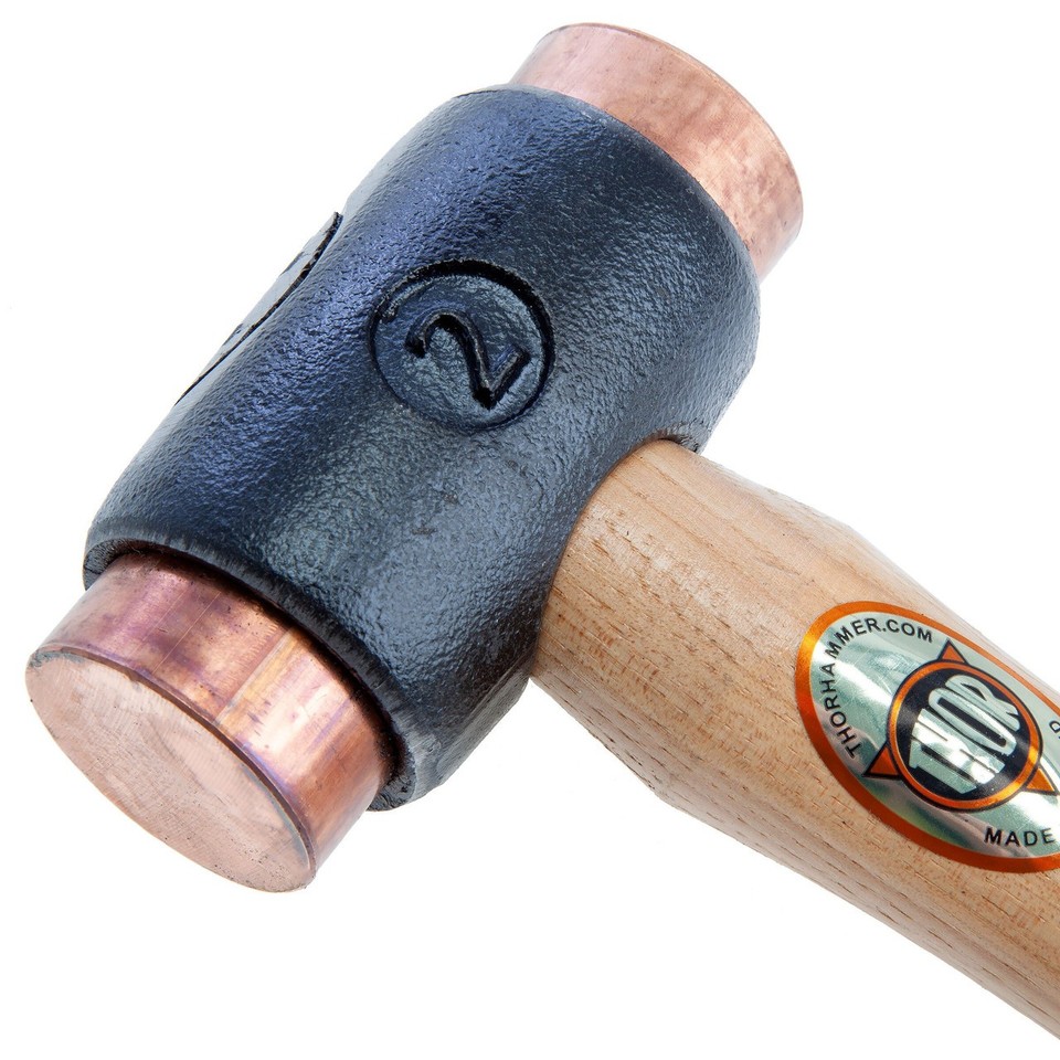 Thor Copper Hammer Size 2 (38mm) 1260G Wood Handle 04-312 | eBay UK