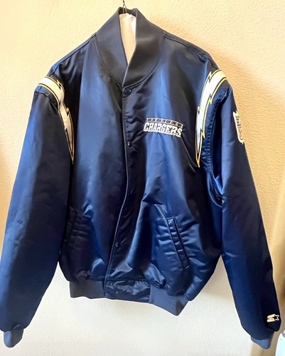 San Diego Chargers Pro Line Vintage Jacket XXL | eBay