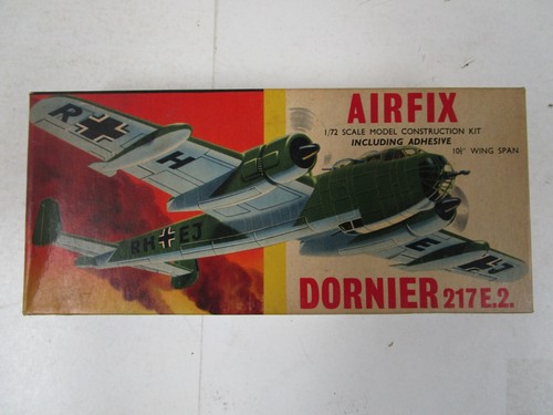 Vintage Airfix Dornier 217 E.2. 1:72 Scale Model Airplane Kit # 383 | eBay