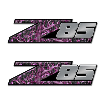 Z85 Pink Camo Graphic Decals Truck Bed bedside Camouflage Pink ...
