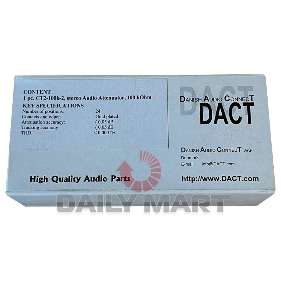New In Box DACT 100K-2 Stepping Potentiometer 24 Stereo | eBay
