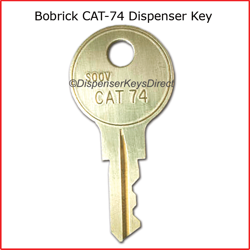 Bobrick CAT-74 Dispenser Key #330-43 -(2/pk.) | eBay