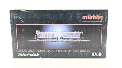 Marklin 8769 King Ludwig Car Set Extension Z scale | eBay