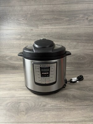 Instant Pot IP-LUX60 V3 Electric Pressure Cooker, 6-in-1 Multi Use 6 ...