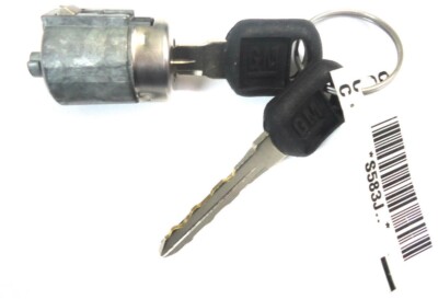 GM OEM Door Key Lock Cylinder - W/2 GM LOGO KEYS - 702673 + 597749 | eBay