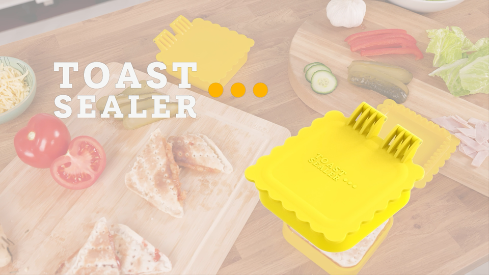 Toast Sealer Wrap Toastie Maker, A Toastie Maker for Thins, Crimp ...