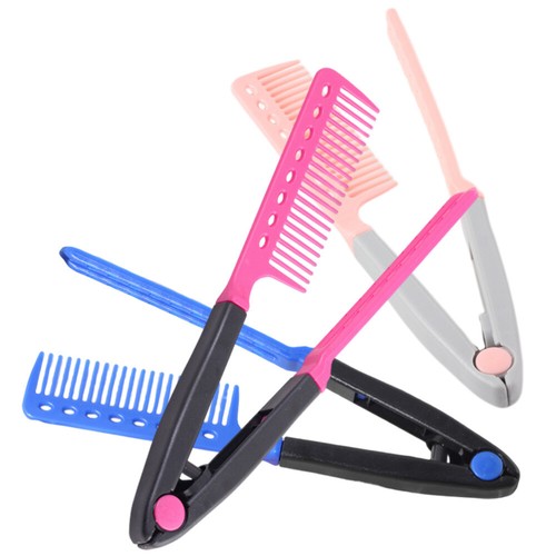 3Pcs Plastic Styling Grooming Comb Iron Hair Straightener Hair Combs ...
