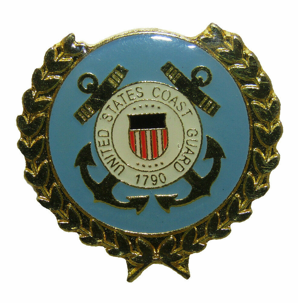 US United States Coast Guard 1790 USCG Anchor Hat Cap lapel Pin | eBay