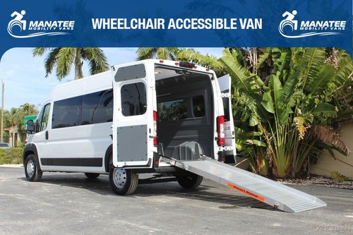 2023 Ram ProMaster 2500 159 New Handicap Wheelchair Ramp Stretcher Van ...