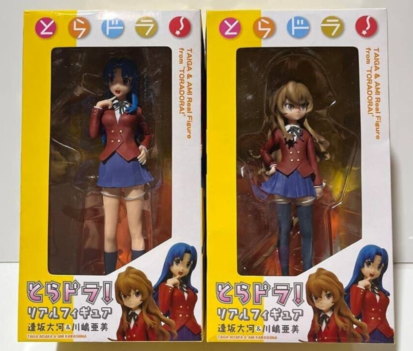 NEW Toradora! Real Figure Taiga Aisaka & Ami Kawashima 2 set Taito ...