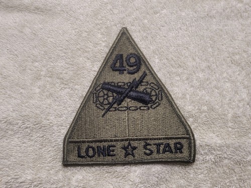 US 49th Armored Division subdued unused / surplus patch - United States ...