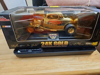 #99 Jeff Burton Stock Rods Reflections In Gold 1/24 24k gold plated 1 ...