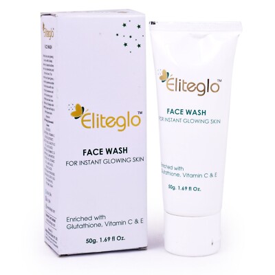 Eliteglo Glutathione Face Wash For Glowing Brightening & Blemish Free ...