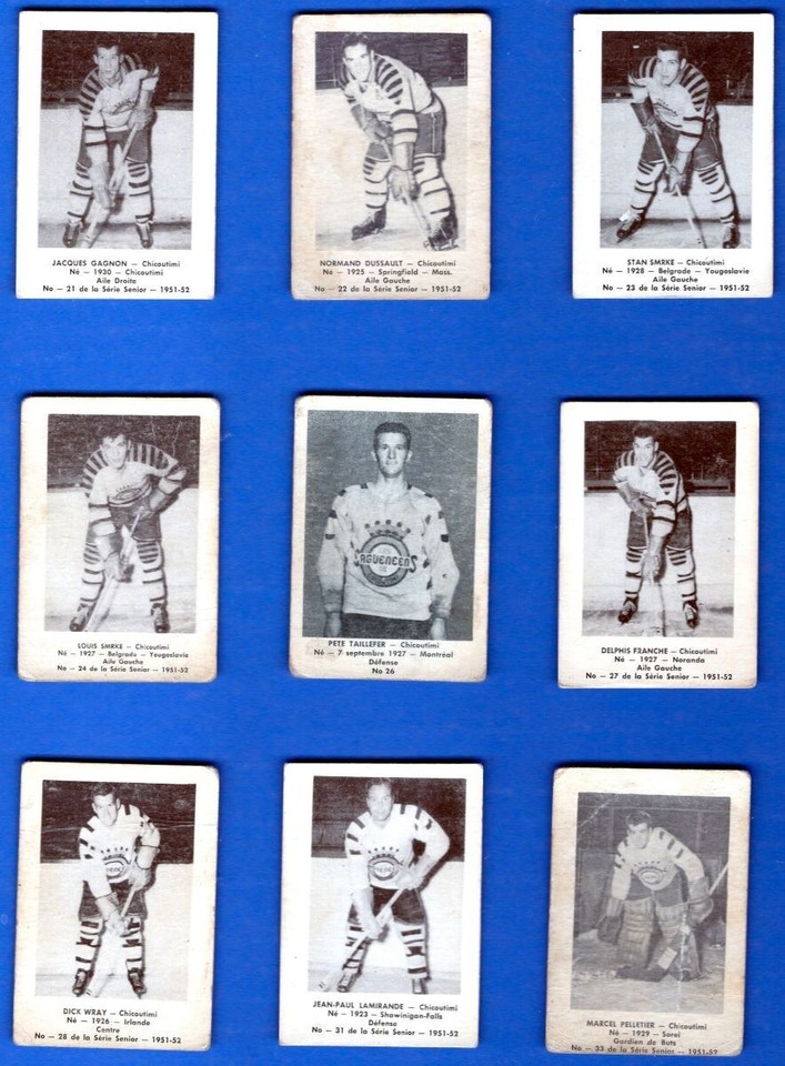 1951-52 LAVAL DAIRY QSHL U-Pick From List | eBay