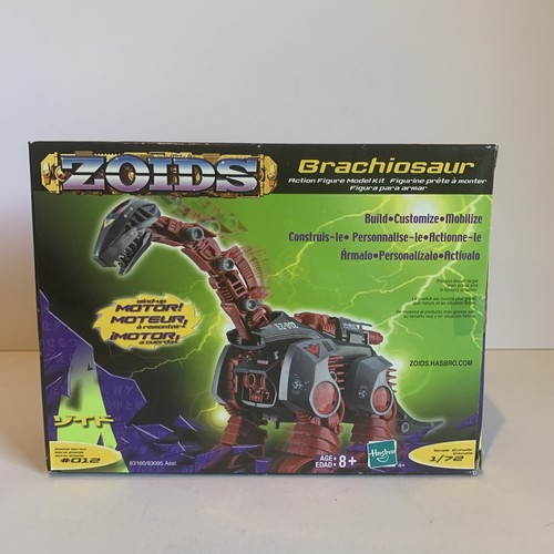 ZOIDS BRACHIOSAUR DINOSAUR #012 HASBRO RARE BRAND NEW IN BOX SEALED! | eBay