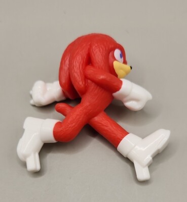 Sonic The Hedgehog Knuckles 2 1/4" Running Figure Cake Topper | eBay