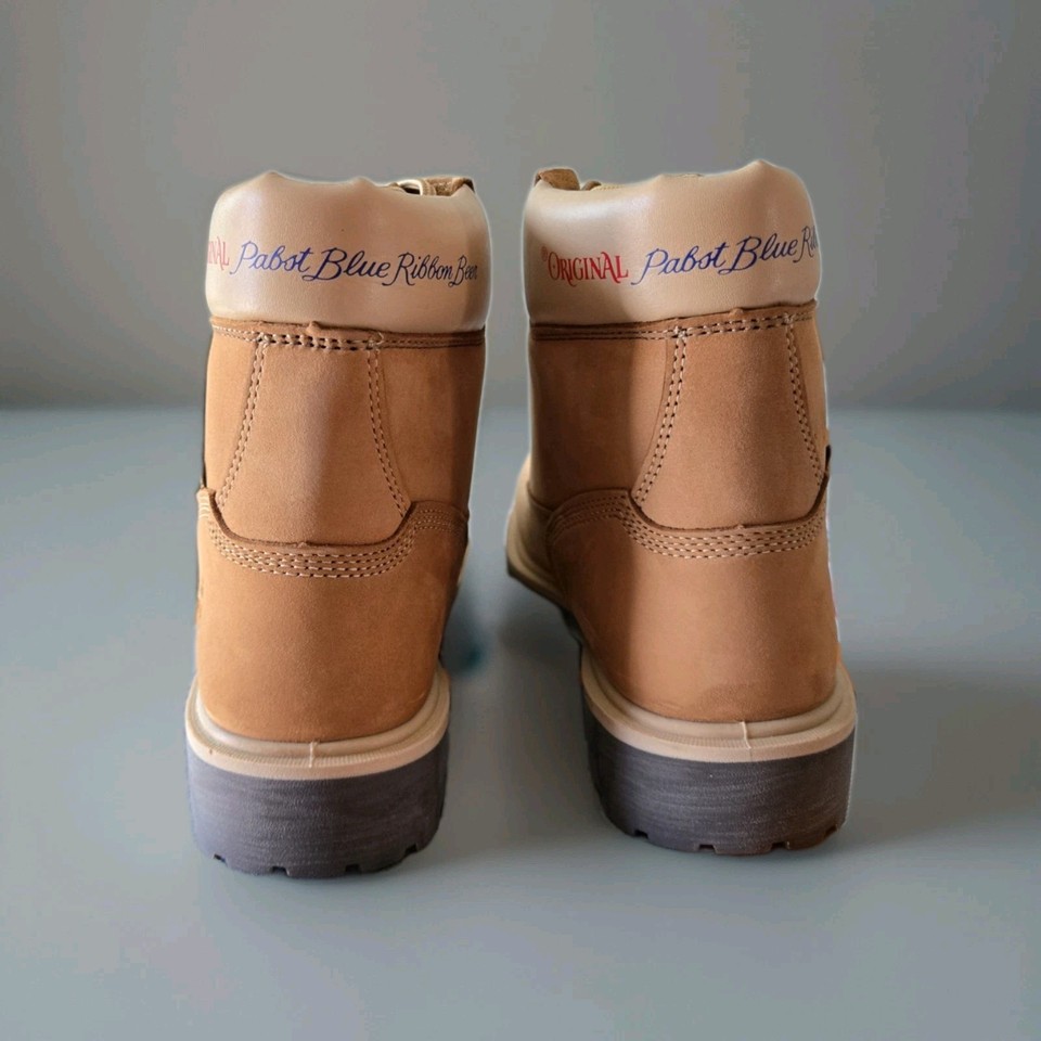 Men's Pabst x Timberland Pro Waterproof Boots Pabst Blue Ribbon | eBay
