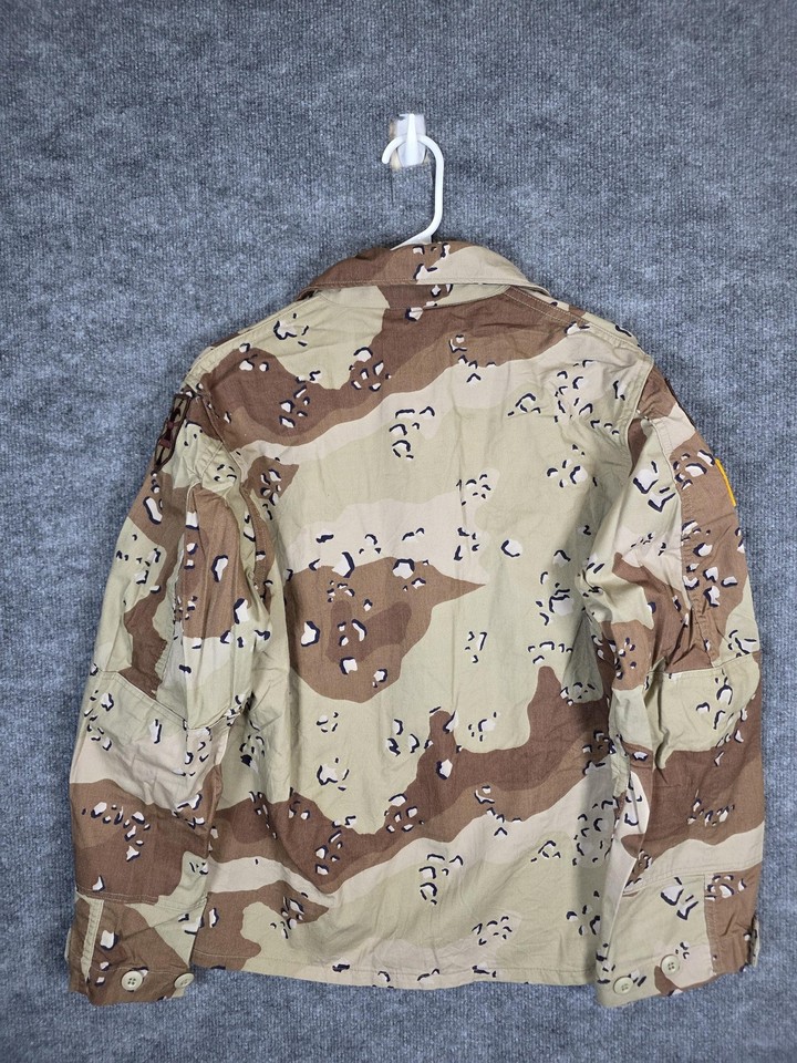 Vintage US Army Desert Camo BDU Jacket Mens Medium XX Short Selma Coat ...