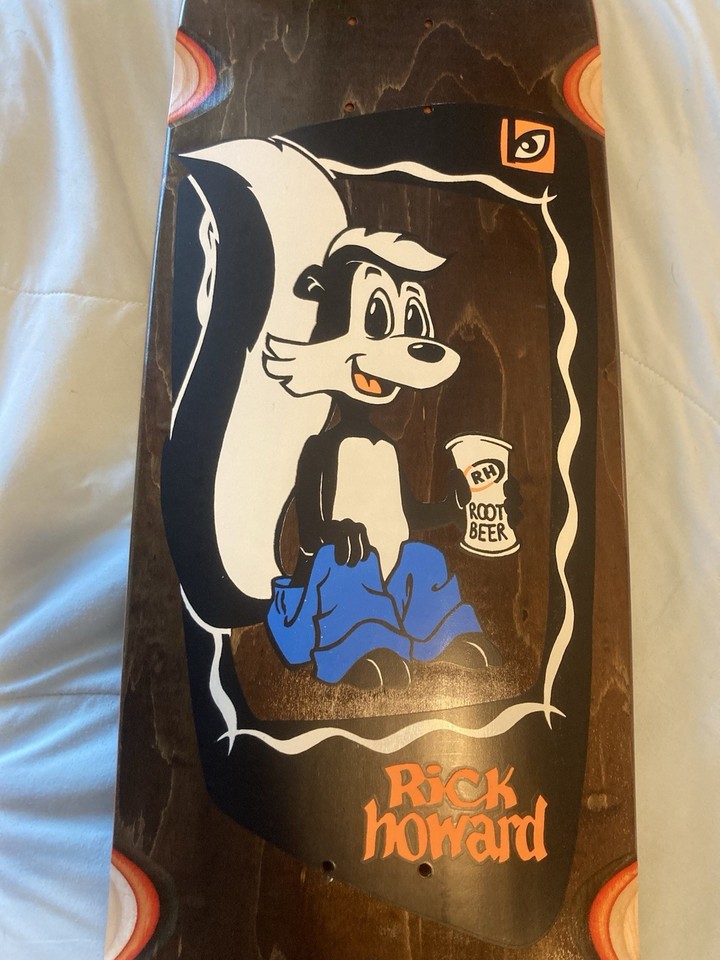 Blockhead Rick Howard Skunk Root Beer Stain Rare! New! Shaped Deck ...