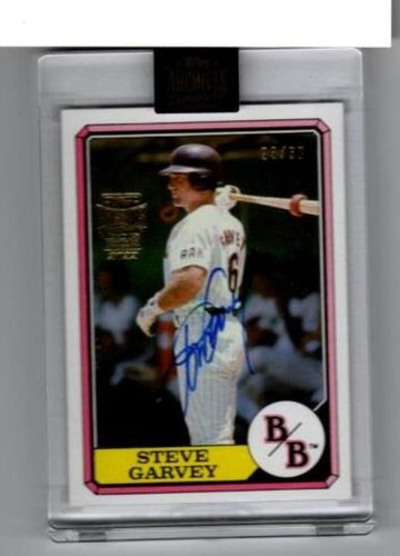 2022 Topps Archives Signature Series Steve Garvey AUTO Autograph 23/30 ...