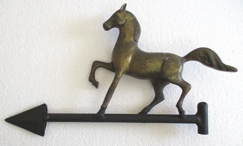 Bronze horse weather vane , Weathervane . Detailed | eBay
