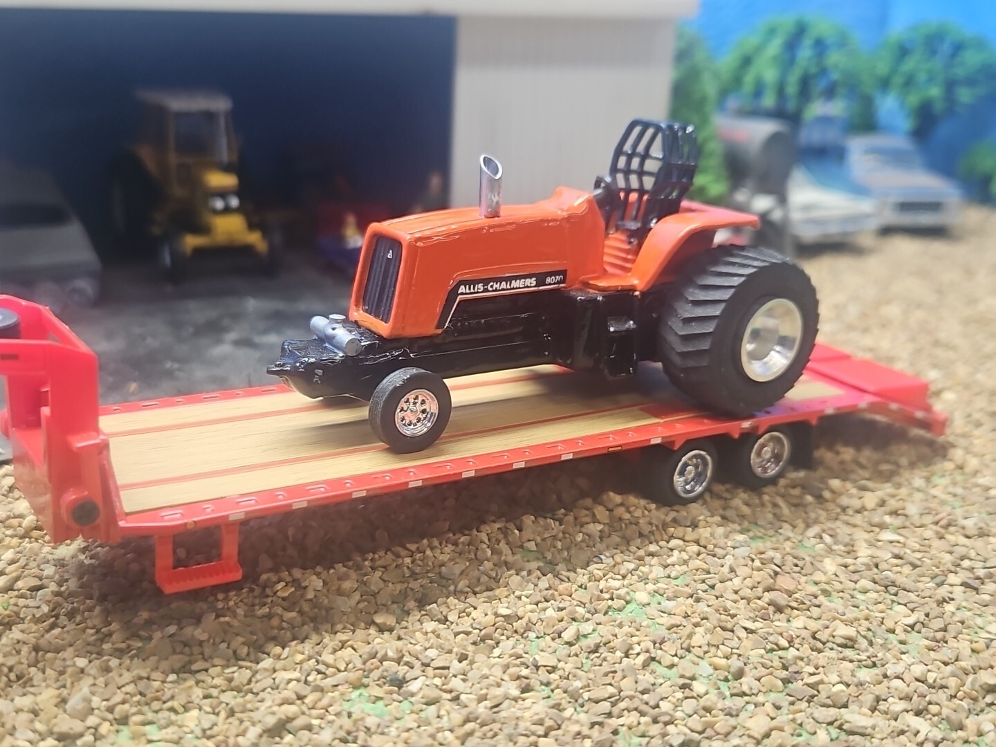 Allis-Chalmers 1:64 CUSTOM built TRACTOR pulling PULLER HOTROD pulling ...