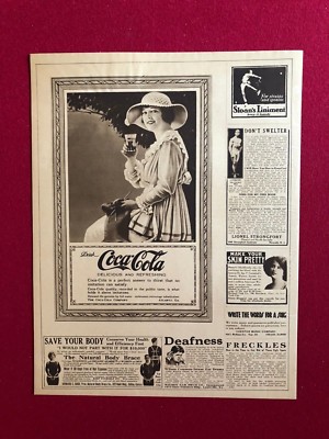 1919, Coca-Cola, "Full Page" Display Ad (Scarce) | eBay