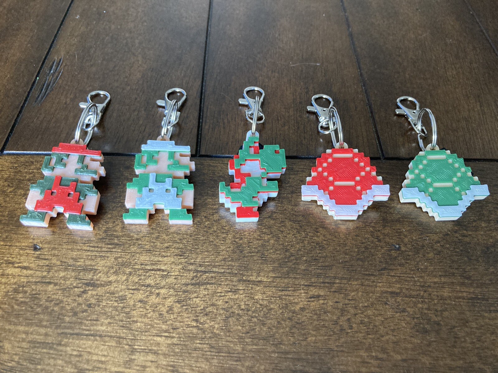 Super Mario disc golf bag tags! (set of 5) Version B | eBay