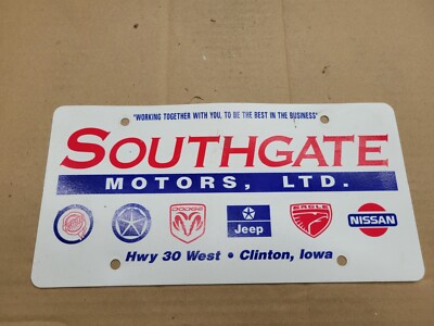 Southgate Dodge Chrysler Clinton Iowa IA Car Dealership Dealer License ...
