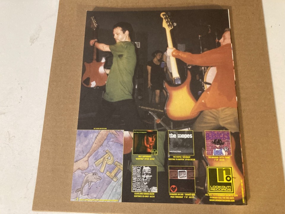 Punk Planet 34 Zine Warped Tour Frank Kozik WCW Vampiro Thurston Moore ...