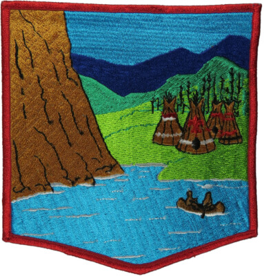Lowaneu Allanque Lodge 41 Three Fires IL Set Chevron RED Bdr (2D326) | eBay
