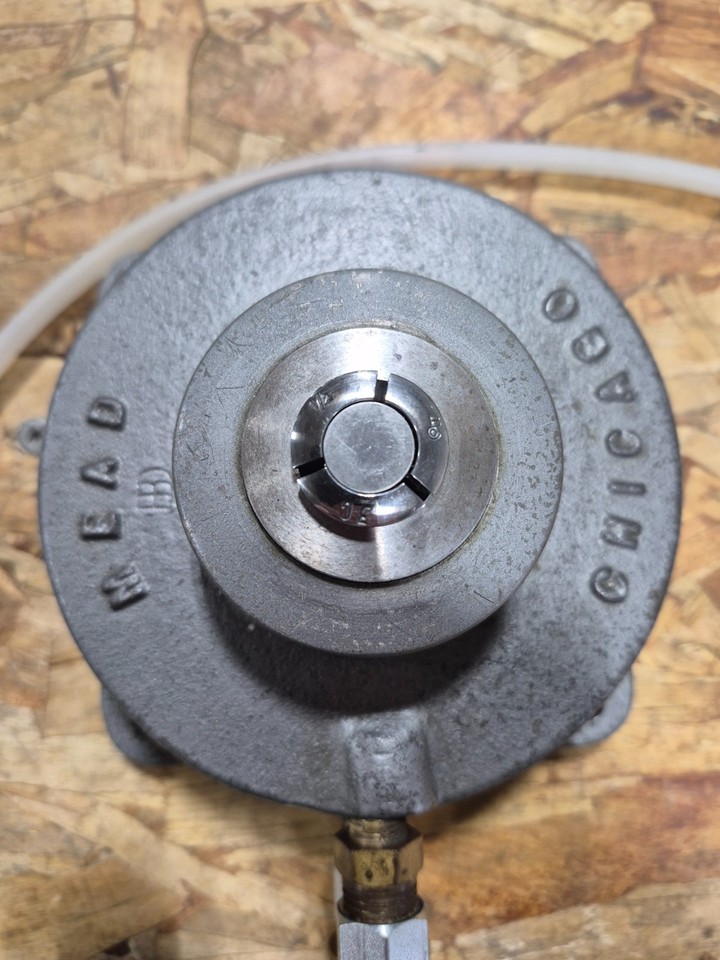 MEAD Collet Air Chuck Closer with 1/2'' Collet - Switch - Regulator ...