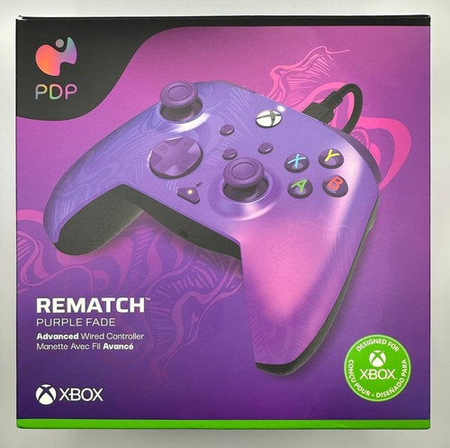 PDP REMATCH ADVANCED WIRED CONTROLLER Xbox Series X - Purple (049023PF ...