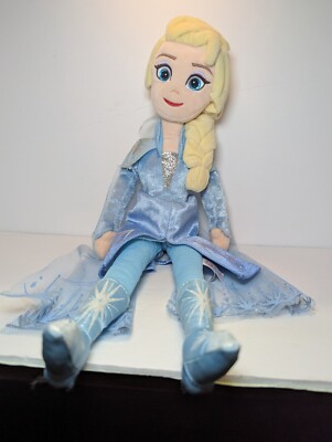 Disney Frozen 2 Elsa Sparkle TY beanie baby 16" tall | eBay
