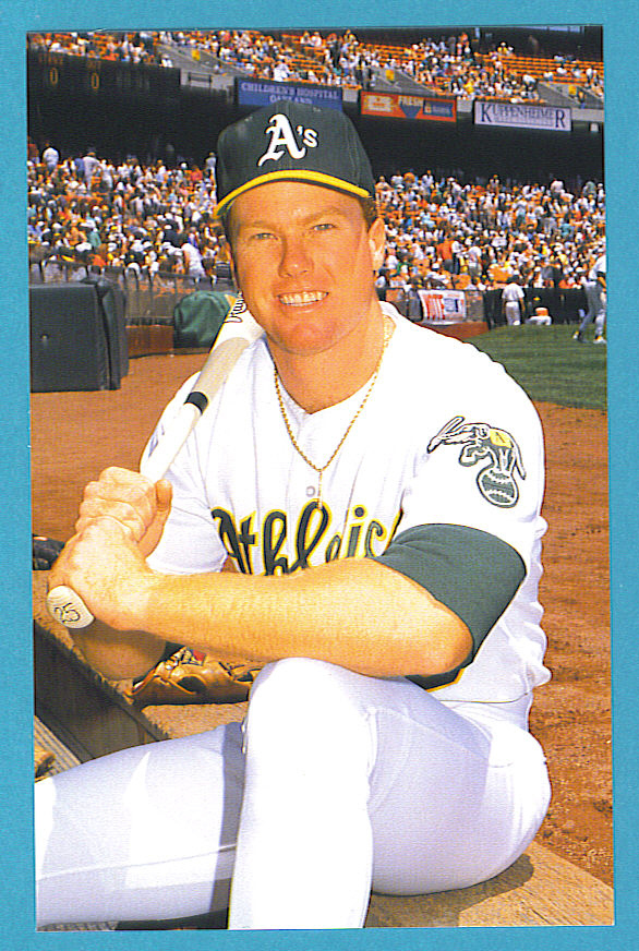Barry Colla Postcard Sets: Mark McGwire, A's | eBay