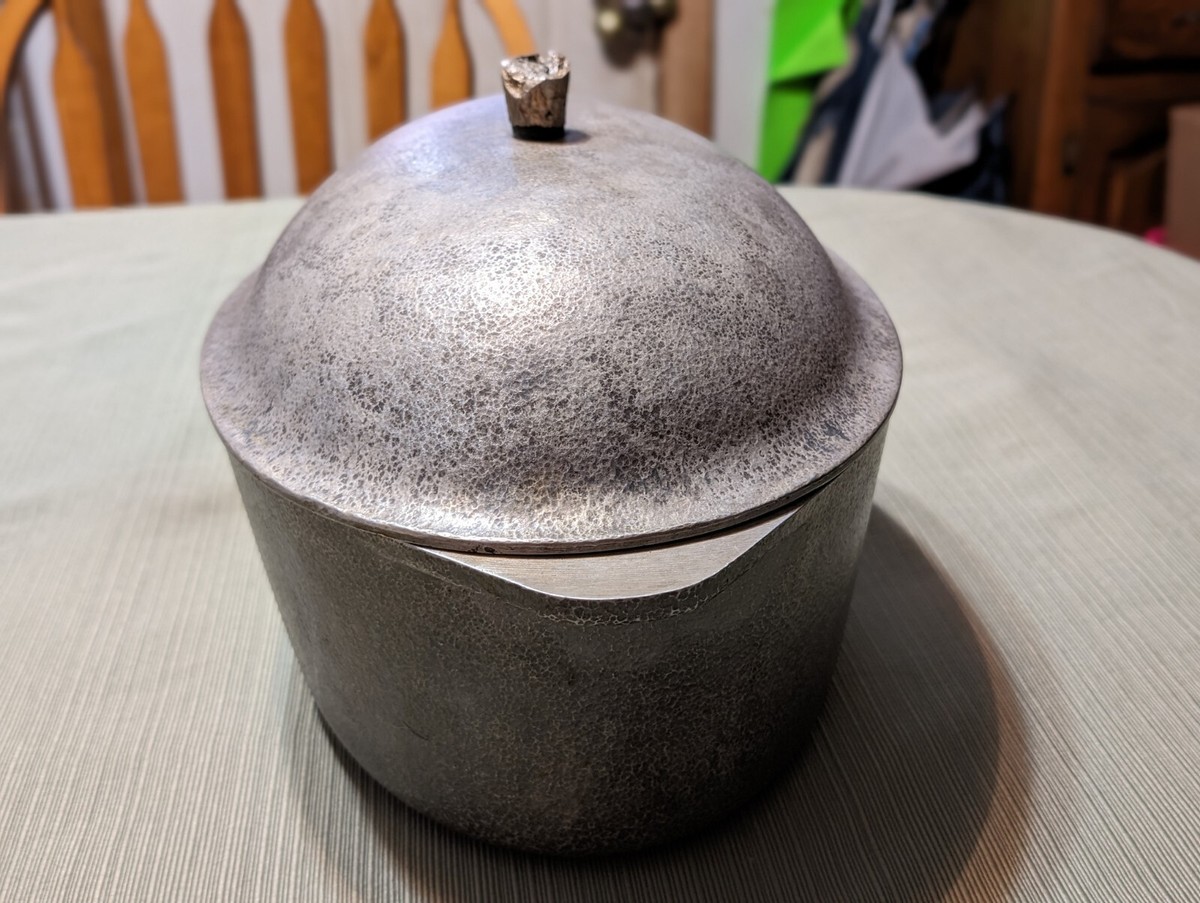 Vintage Club Aluminum Cookware Hammercraft Oval Dutch Oven