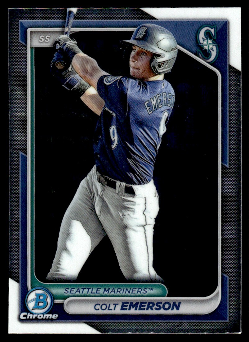 2024 Bowman Chrome Prospects Colt Emerson Seattle Mariners #BCP-10 | eBay