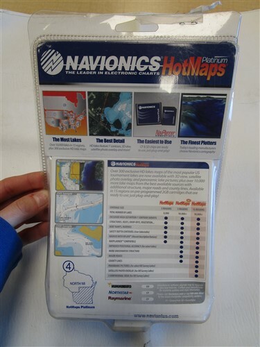 NAVIONICS HOTMAPS PLATINUM REGION 4 NORTHERN WI GPS MAP CARD 2712060 ...