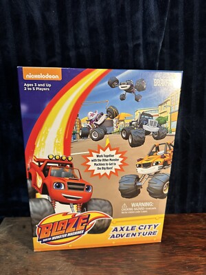 Blaze and the Monster Machines Axle City Adventure Game Used ...