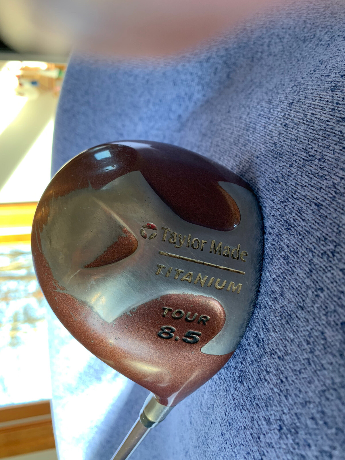 Taylor Made Titanium Bubble Tour 8.5 Degree Driver Bubble Shaft R-80 ...