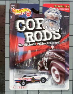 Hot Wheels 1999 Cop Rods, '57 Chevy, Columbus Ohio | eBay