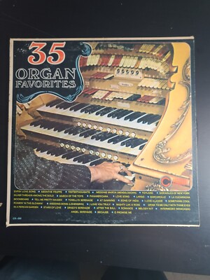 Various Artists 35 Organ Favorites LP Vinyl Record Album | eBay