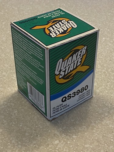 QS3980 Quaker State Oil Filter - New Old Stock - New In Box | eBay