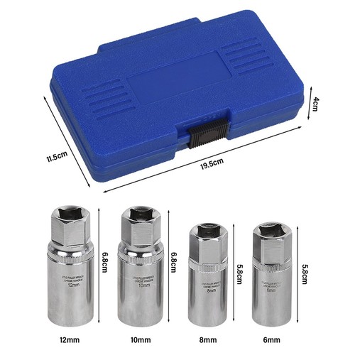 Stud Extractor Remover Socket Kit 6/8/10/12mm Stud Extracting Removal ...