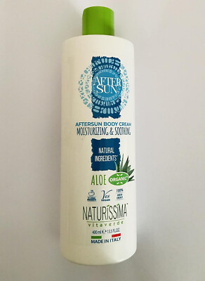 After Sun Organic Aloe Body Cream 13.5 fl oz NATURISSIMA (Made in Italy) NEW | eBay