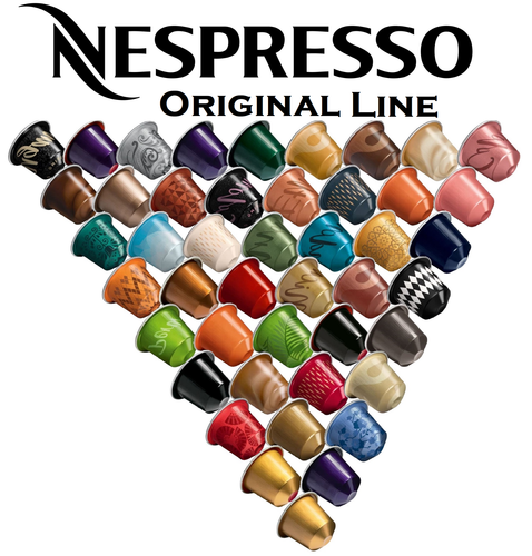 Nespresso CLASSIC Coffee Machine Capsules Pod Sleeve Full Flavour List ...