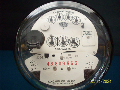 Electrical Meters - Sangamo Meter